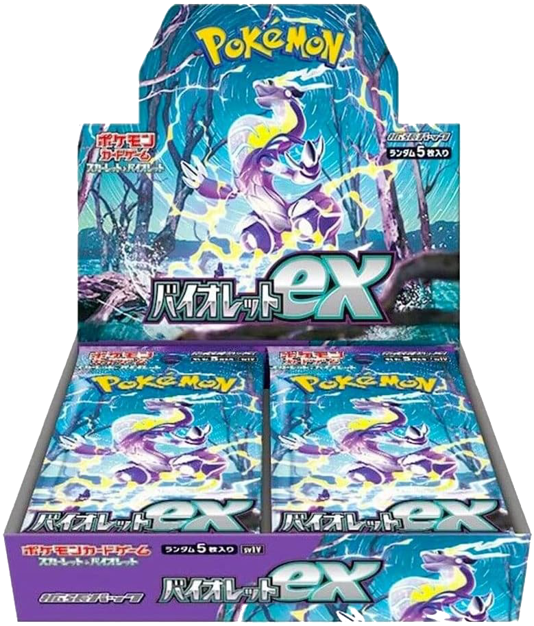 Pokemon Violet Ex Box (sv1V) - Booster Box Display - Pokeka Collector's ...