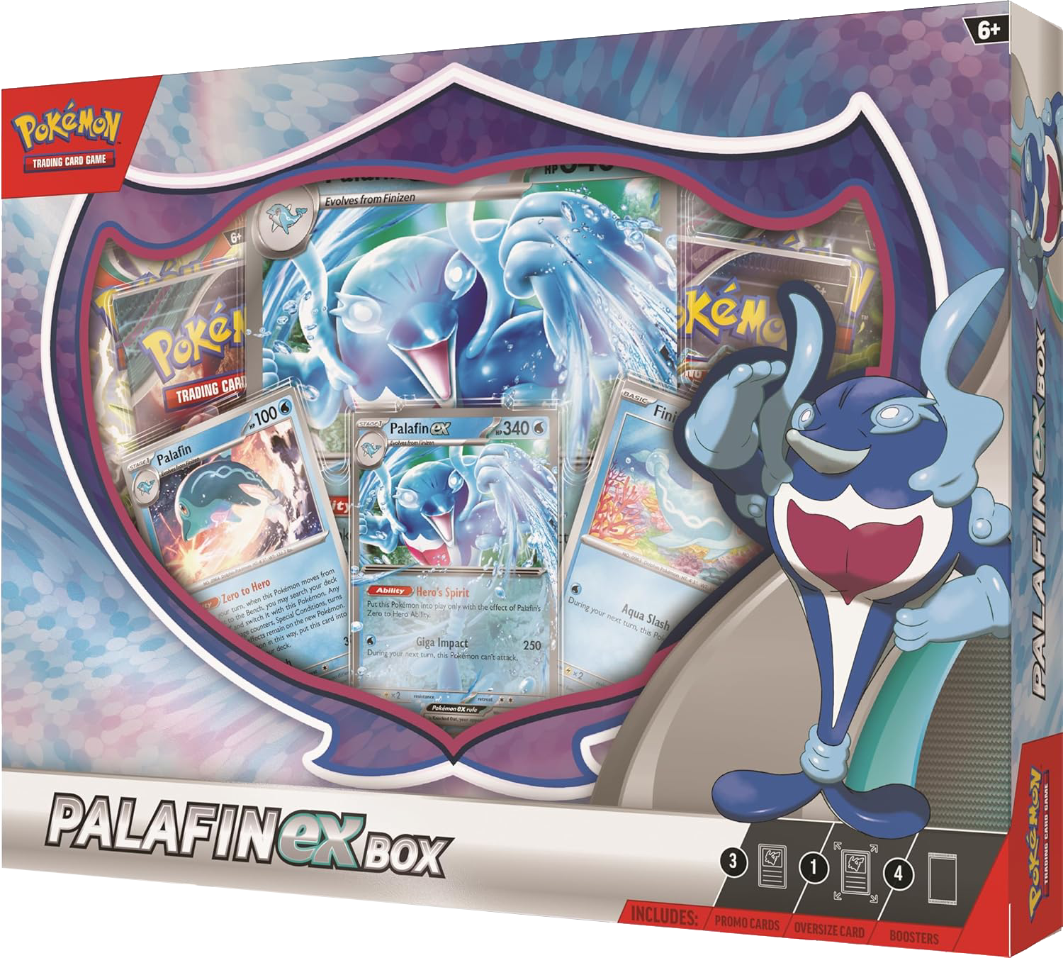 Pokemon Palafin Ex Box - Pokeka Collector's Den | Pokemon | One Piece ...