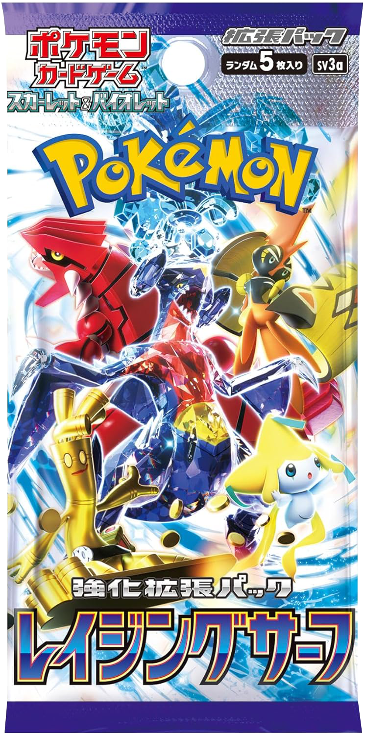 Pokemon Raging Surf (sv3a) - Booster Pack - Pokeka Collector's Den ...